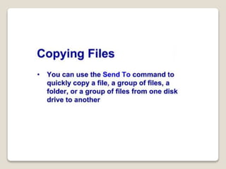 Computer basic file and folder | PPT