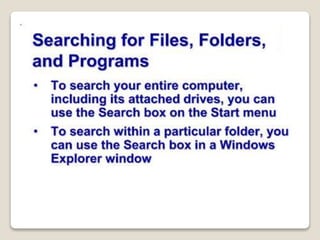 Computer basic file and folder | PPT