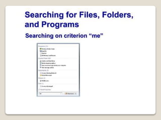 Computer basic file and folder | PPT