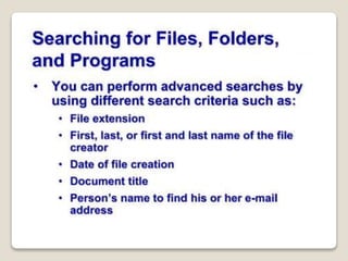 Computer basic file and folder | PPT