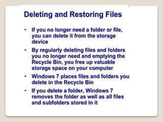 Computer basic file and folder | PPT