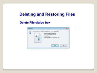 Computer basic file and folder | PPT