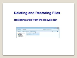 Computer basic file and folder | PPT