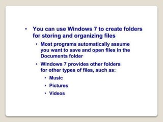 Computer basic file and folder | PPT