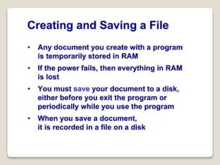 Computer basic file and folder | PPT