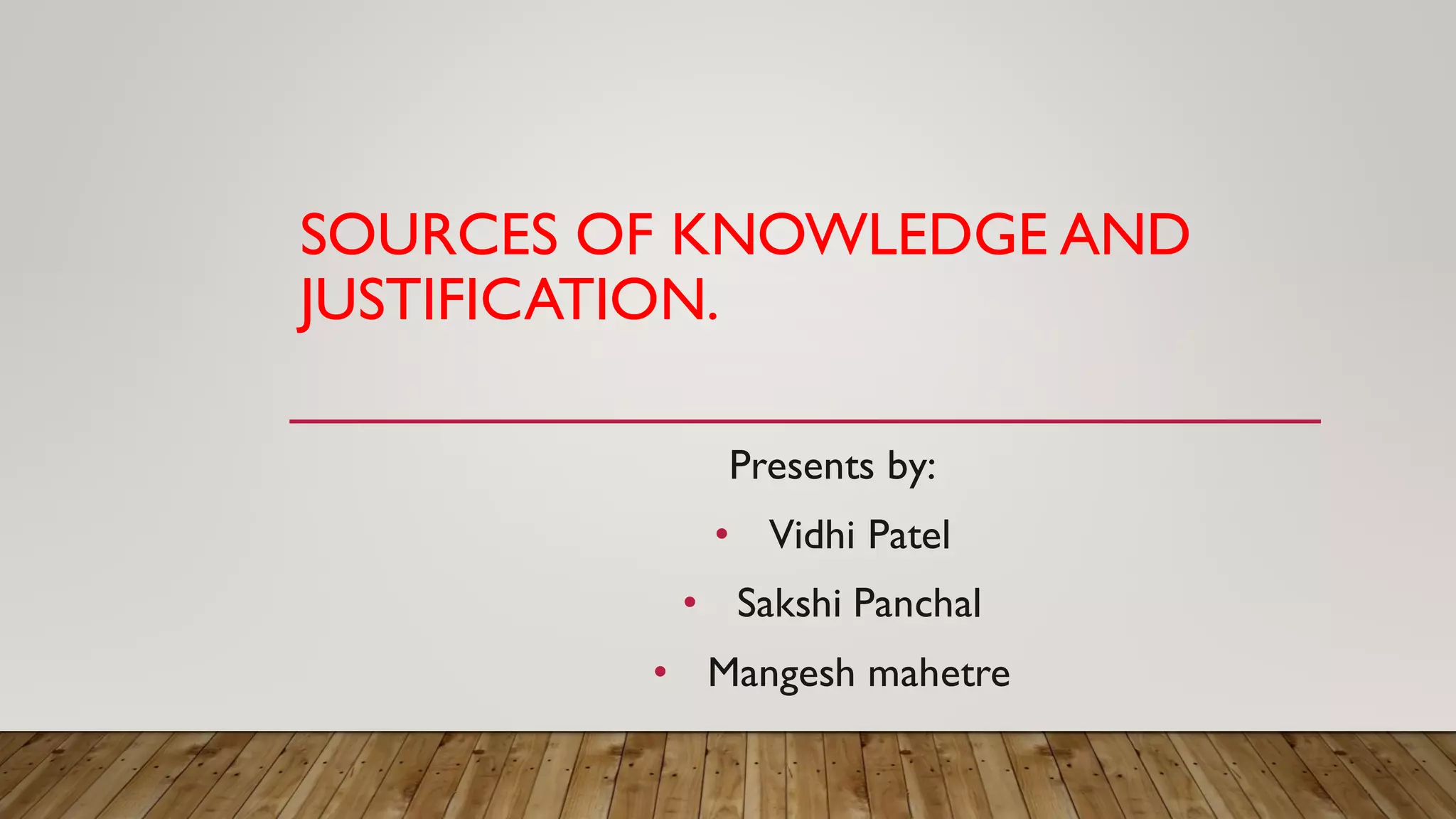 Knowledge And Justification Pdf