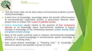 FEATURES OF ENVIRONMENTAL EDUCATION | PPTX