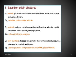 Polymers | PPT