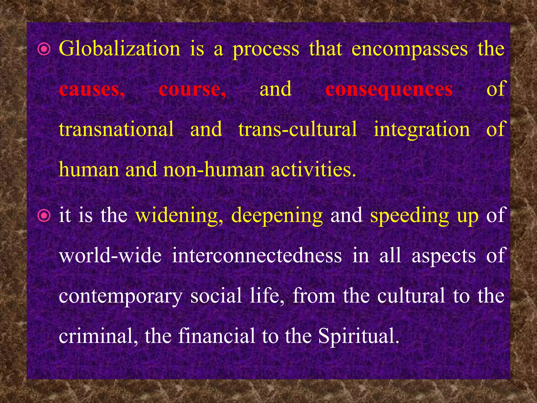 Globalization and Development | PPTX