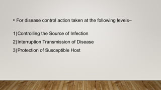 Disease Control Measures | PPTX