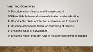 Disease Control Measures | PPTX