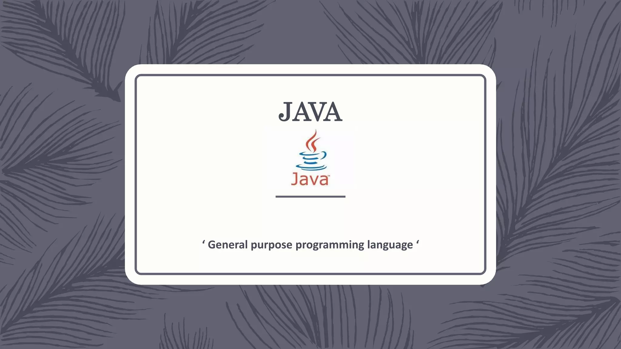 Computer Programming Language | PPT