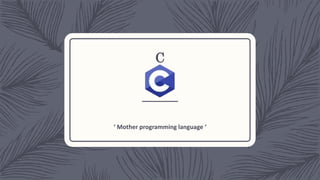 Computer Programming Language | PPT