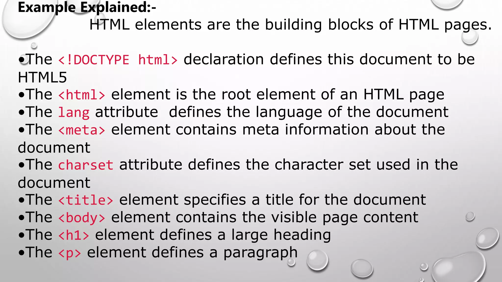 Presentation1.pdf | Web Design and HTML | Internet