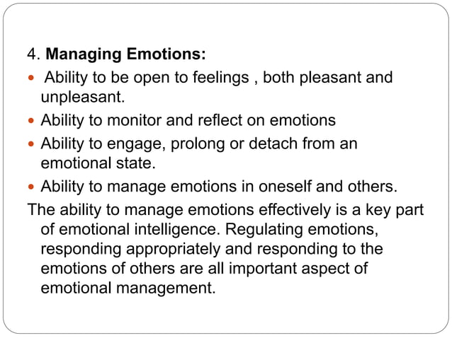 Emotional Intelligence | PPT