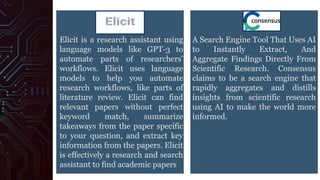 AI Tools for Research | PPTX