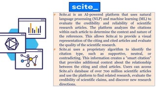 AI Tools for Research | PPTX