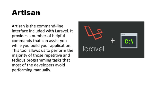laravel.pptx | Programming Languages | Computing