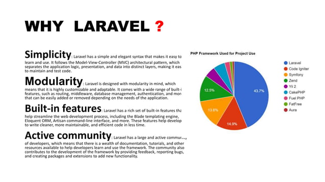 laravel.pptx | Programming Languages | Computing