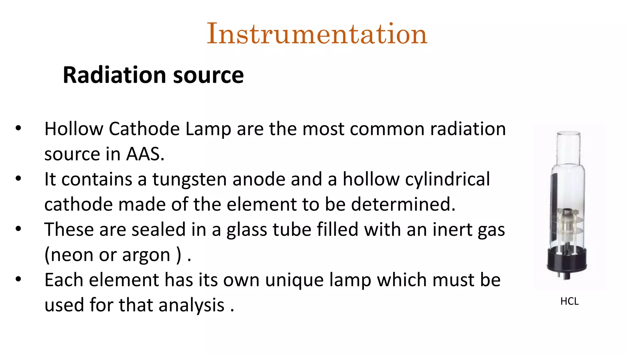 Atomic absorption spectroscopy (AAS) | PPTX