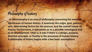 historical | PPTX | Science