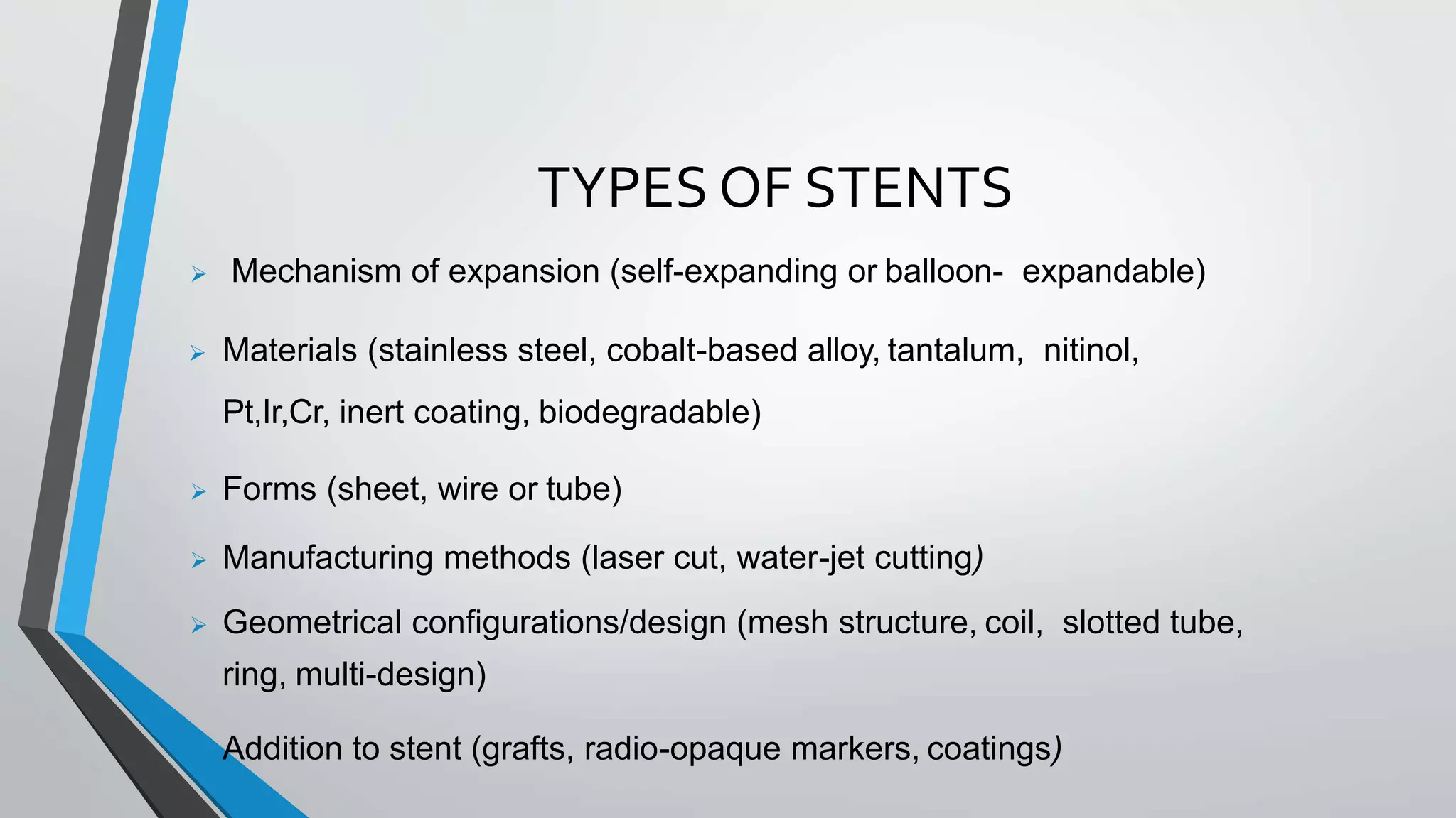 Cardiac Stents | PPTX