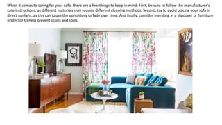 All about sofa | PPT