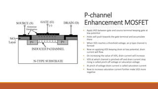 Basics of MOSFET | PPTX