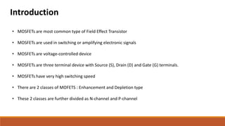 Basics of MOSFET | PPTX