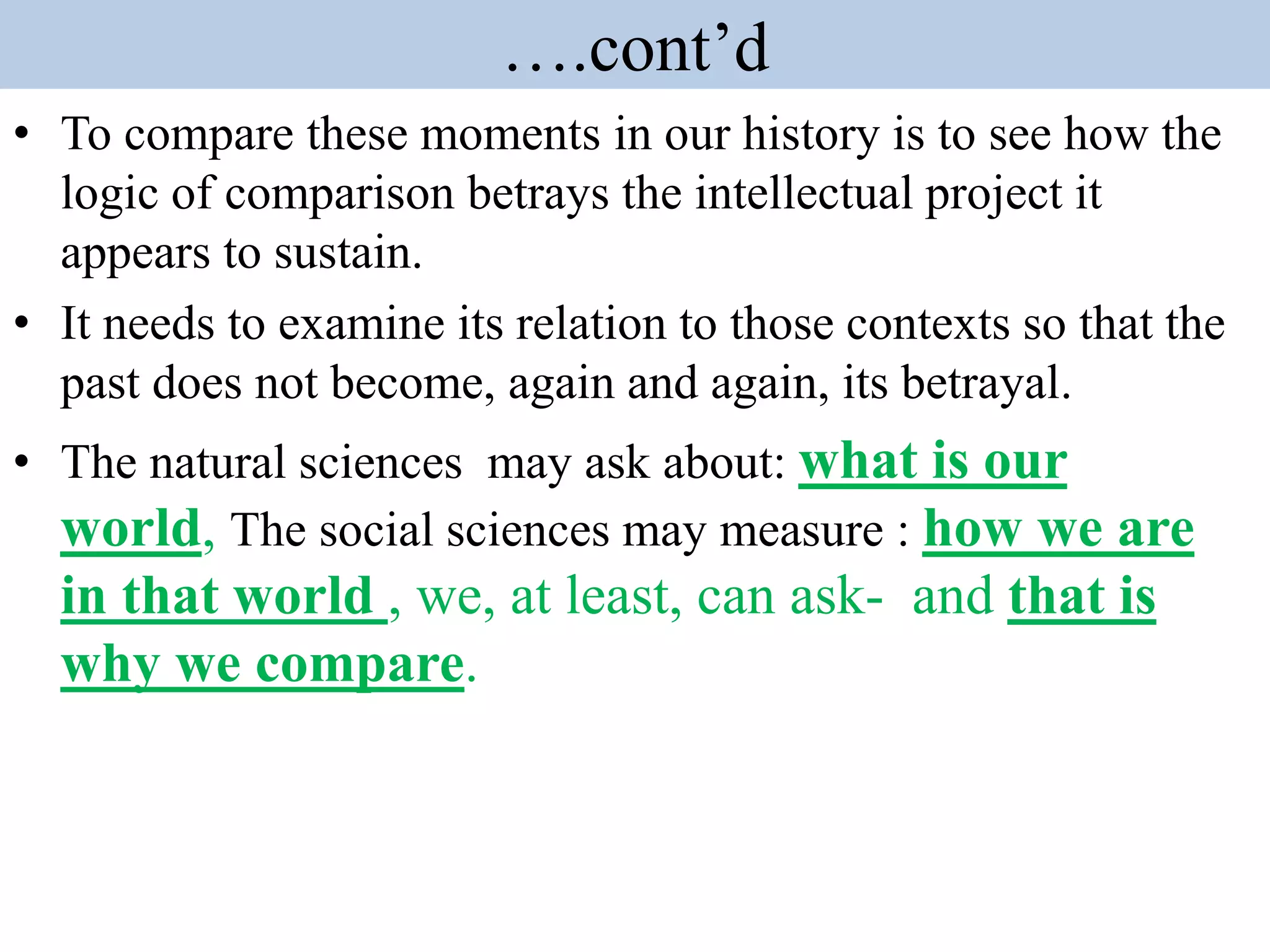Concepts/ Definations and Function of Comparative Literature | PPTX