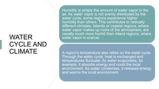 WATER CYCLE | PPTX | Weather | Science
