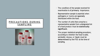 Food sampling | PPTX