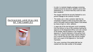 Food sampling | PPTX