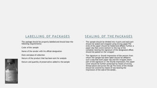 Food sampling | PPTX