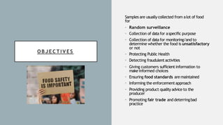 Food sampling | PPTX