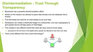 Application of Blockchain Technologies in Digital Forensics | PPTX