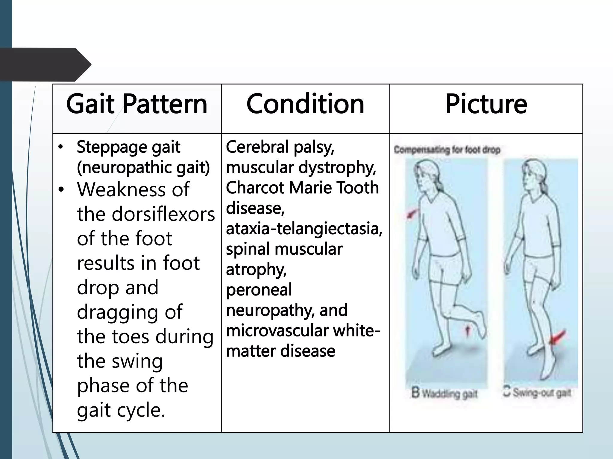 Pathological gaits | PPTX