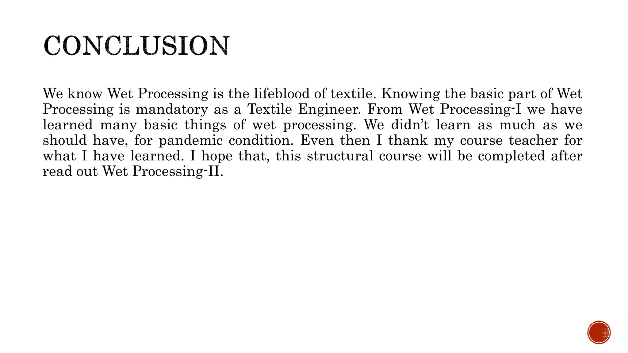 Wet Processing Engineering- I. Presentation1.pptx