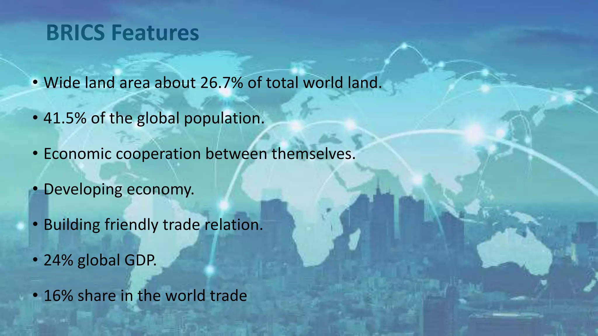 Role of BRICS in Development of International Trade | PPTX