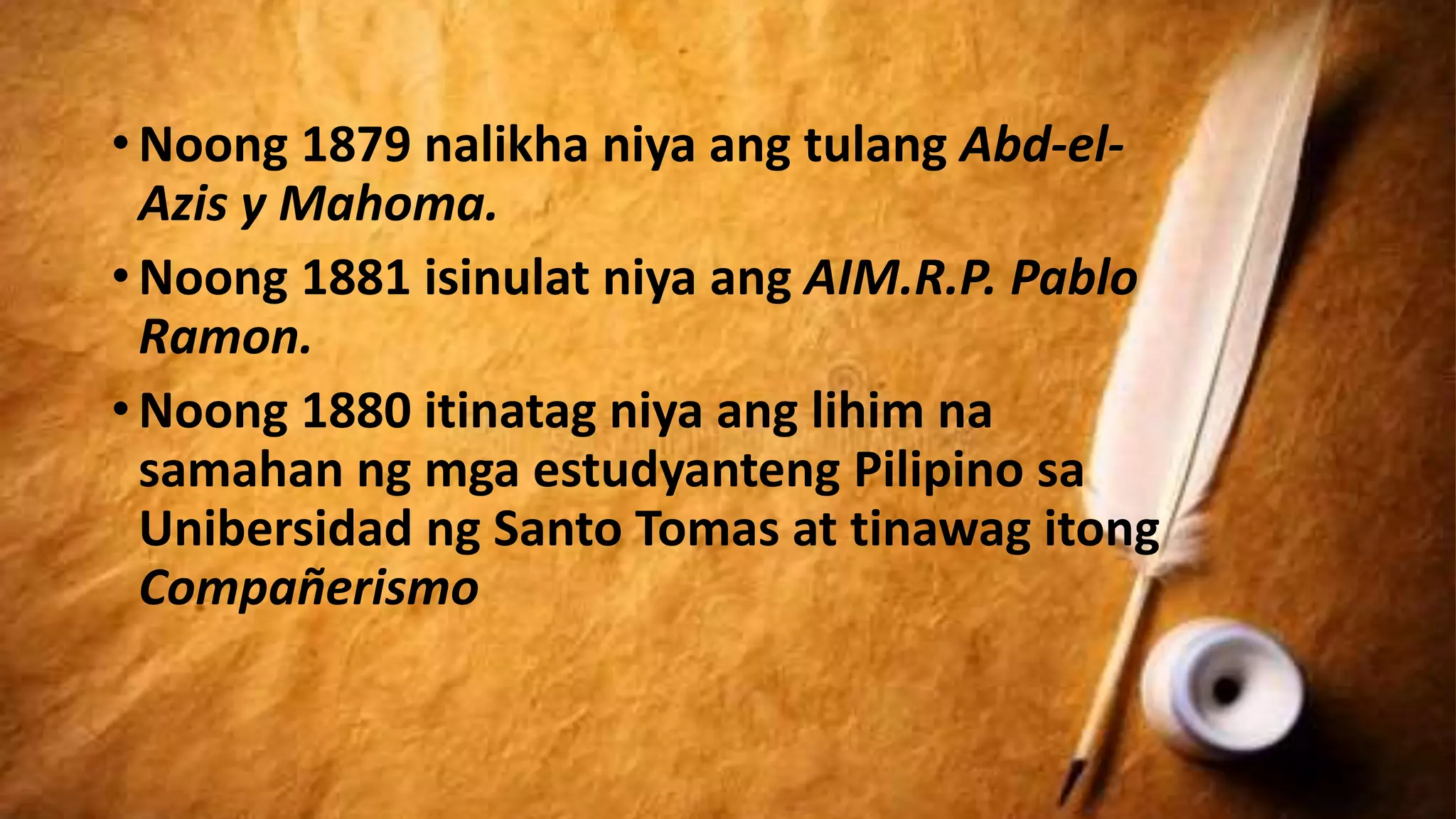 Ang Buhay ni Rizal: Kabanata 5 | PPTX