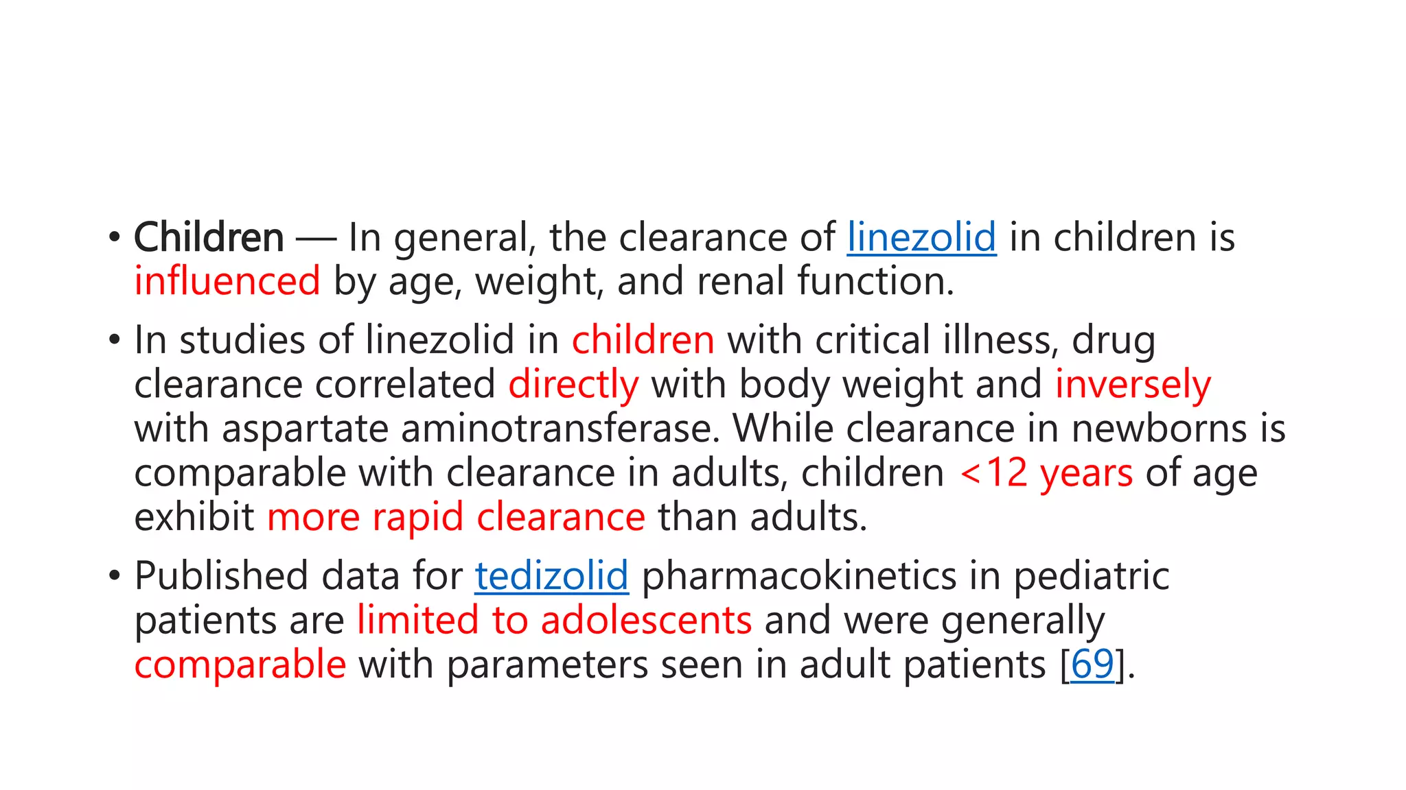 update on linezolid and Tedizolid antibiotic .pptx
