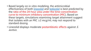 update on linezolid and Tedizolid antibiotic .pptx