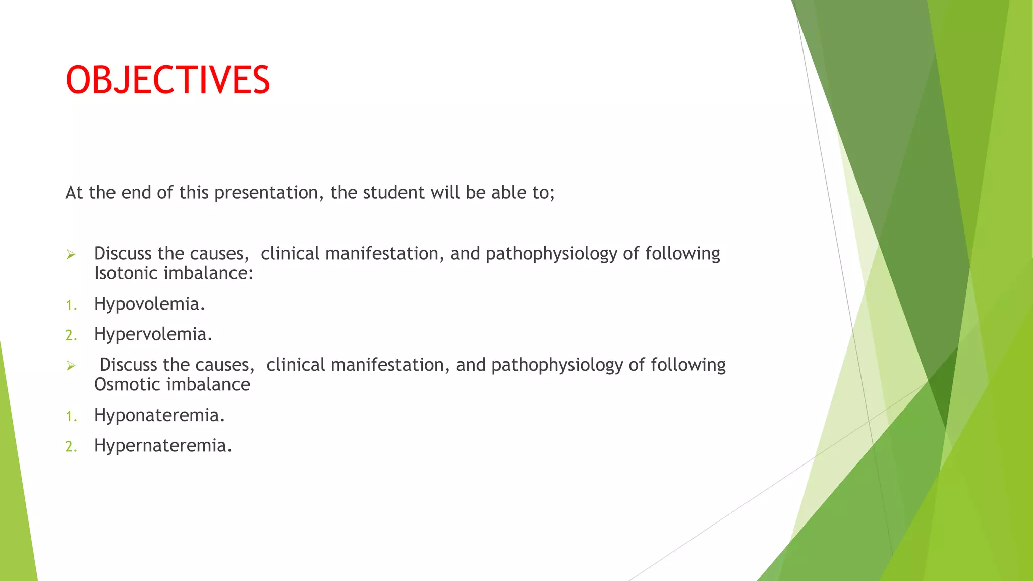 Fluid, Electrolytes imbalance.pptx