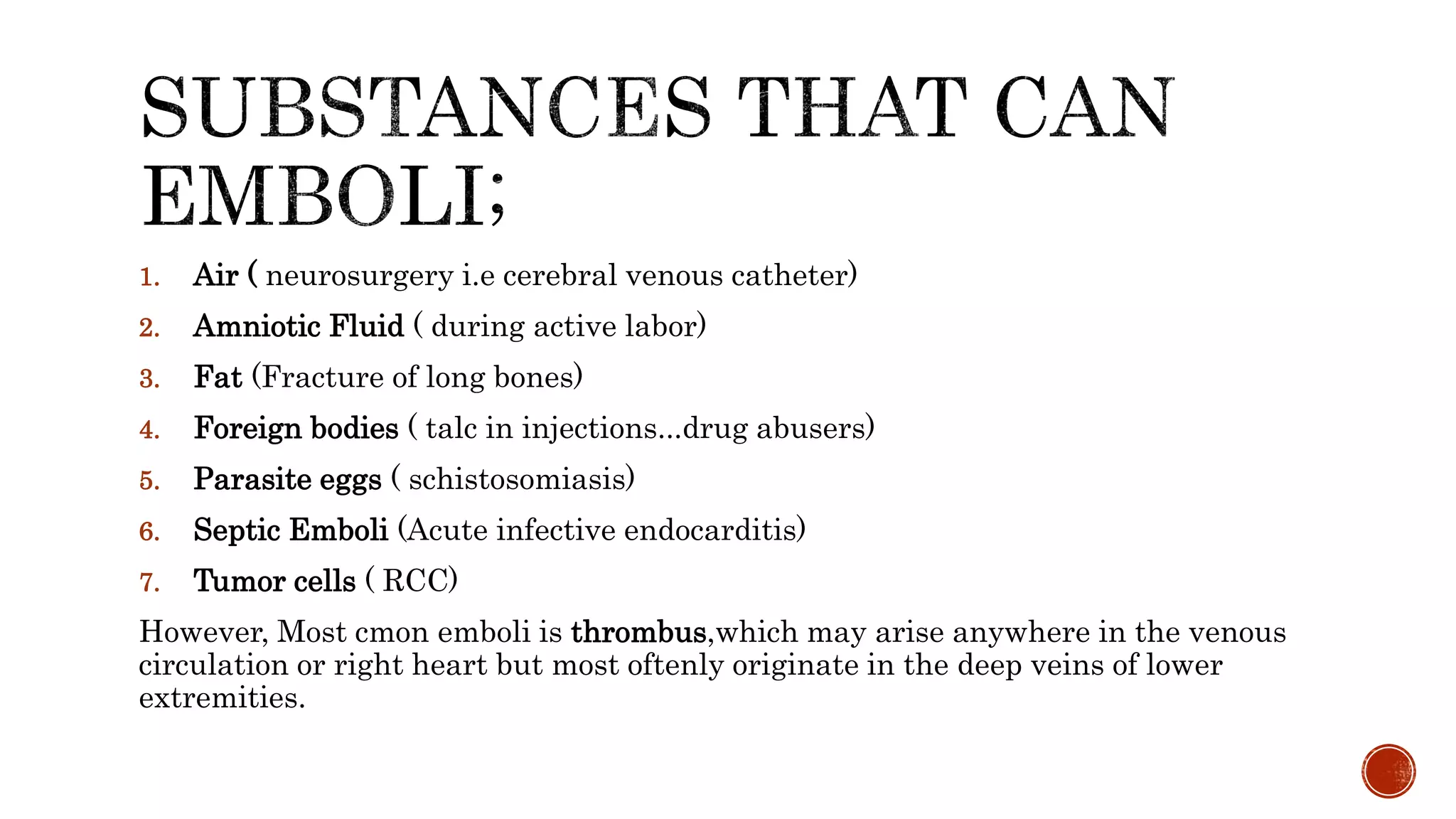 Pulmonary embolism | PPTX