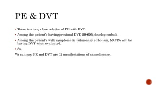 Pulmonary embolism | PPTX