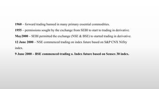 Evolution of derivatives Presentation | PPTX