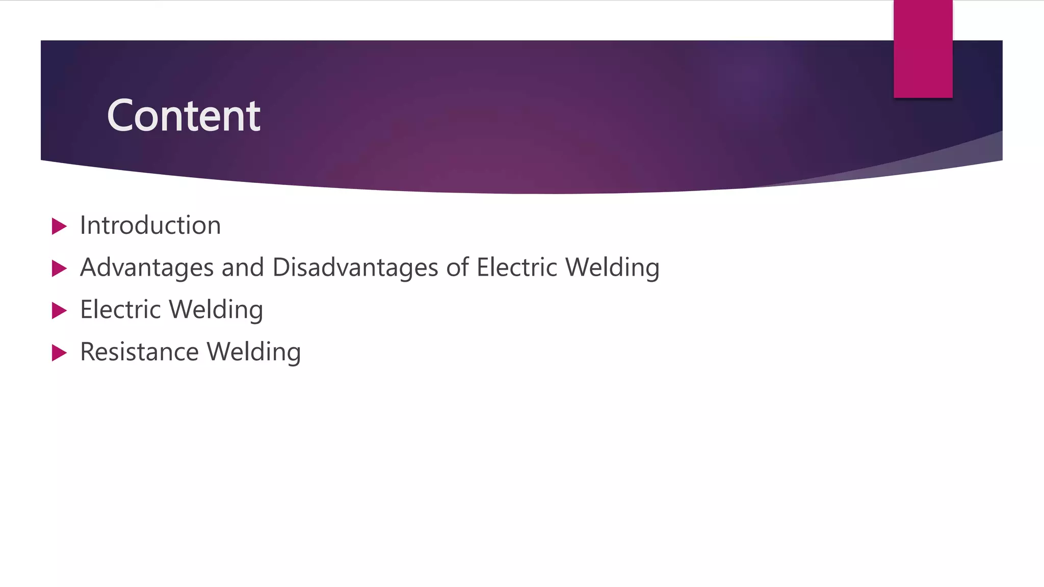 Electric Welding | PPT