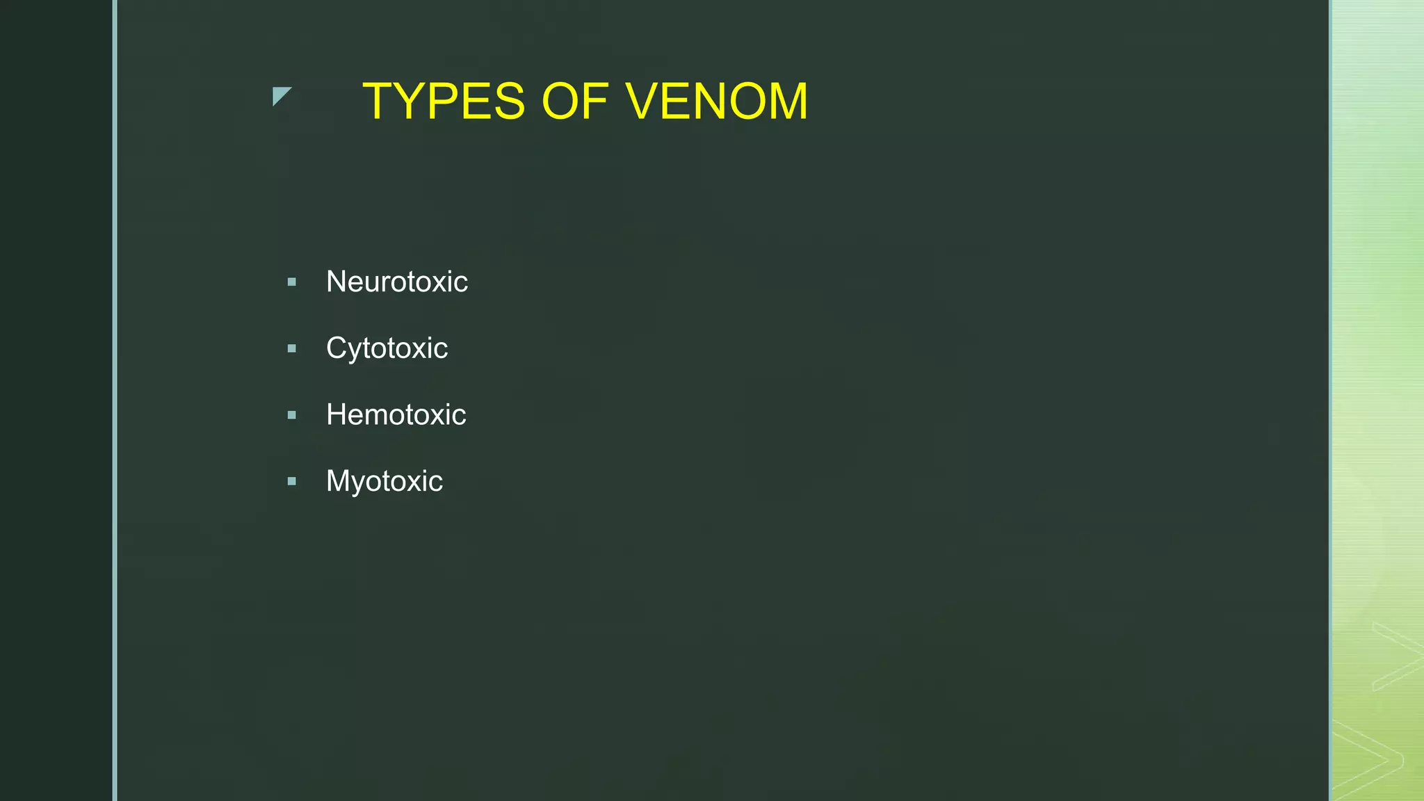 Snake venom and antivenom | PPTX