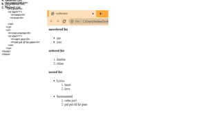Presentation1.pptx | Web Design and HTML | Internet