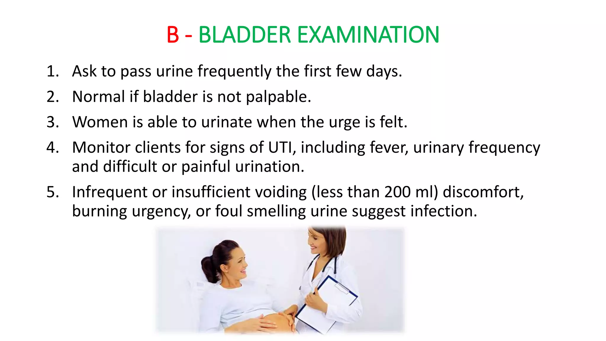 Postnatal Examination | Postnatal Assessment | PPTX